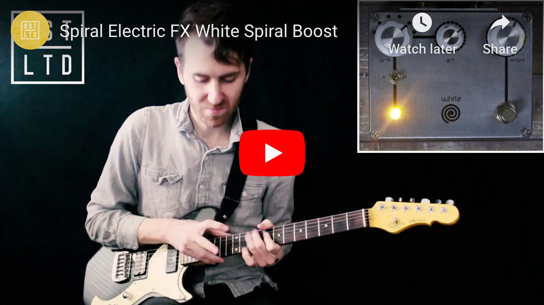 Distortion LTD / Joey Rubenstein / White Spiral Dirty Boost – Spiral ...
