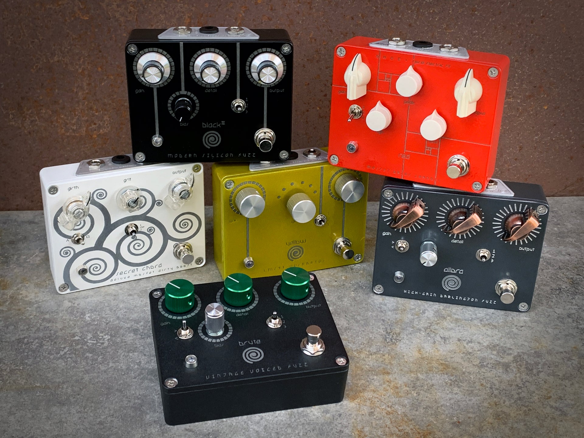 Spiral Electric FX : Handmade Pedals by Tom Cram
